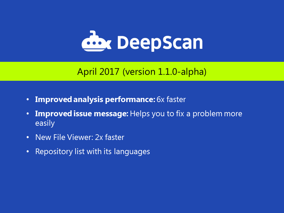 Updates | DeepScan