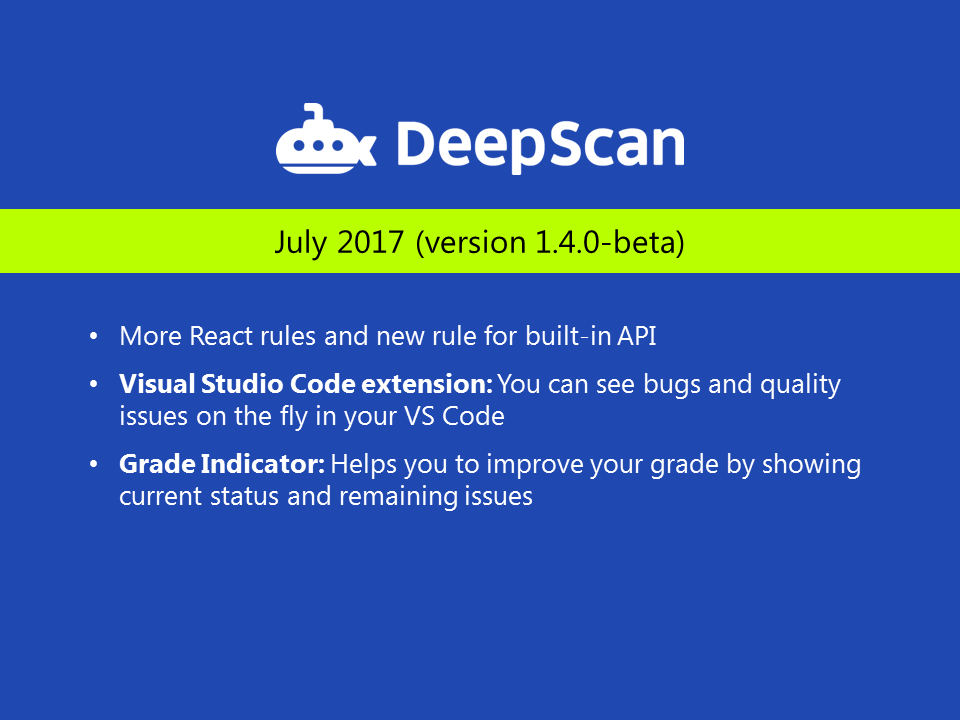 Updates | DeepScan
